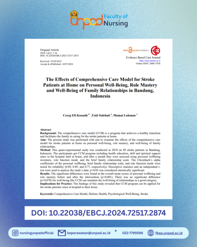 Effects of the Comprehensive Care ModelEffects of the Comprehensive ...
