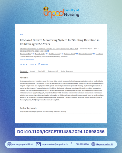 IoT-based Growth Monitoring System for Stunting Detection in Children ...